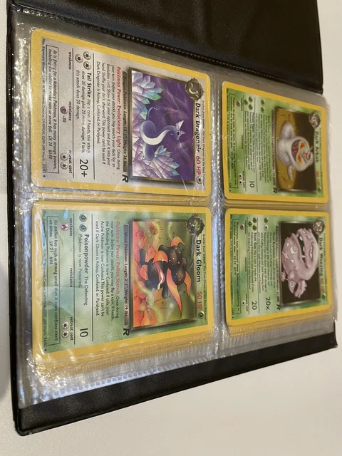 POKÉMON TCG VINTAGE Team Rocket Dark Bundle 25 Cards Includes 2 Holos ...