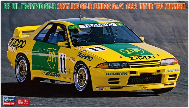 HASEGAWA 1/24 BP Oil Trampio GT-R Skyline GT-R BNR32 Gr.A Specification ...