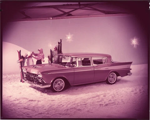 1959 AMC RAMBLER Custom Automobile Old Car Advertising Photo 4 EUR 6,54 ...