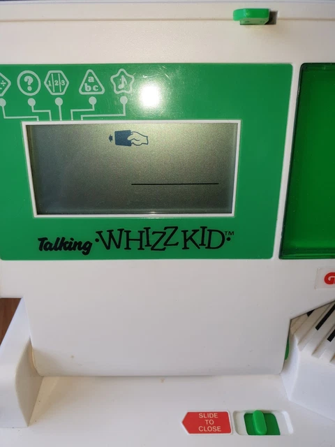 RARE VINTAGE GRANDSTAND Electronic IQ Builders Super Talking Whizz Kid ...