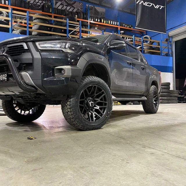 20 INCH WHEELS FORD RANGER RAPTOR WILDTRAK Rims Size 20x9 HARTES METAL ...