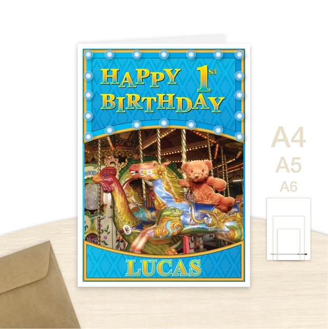 1st-happy-birthday-card-for-boy-son-edit-name-personalised-bear-horse