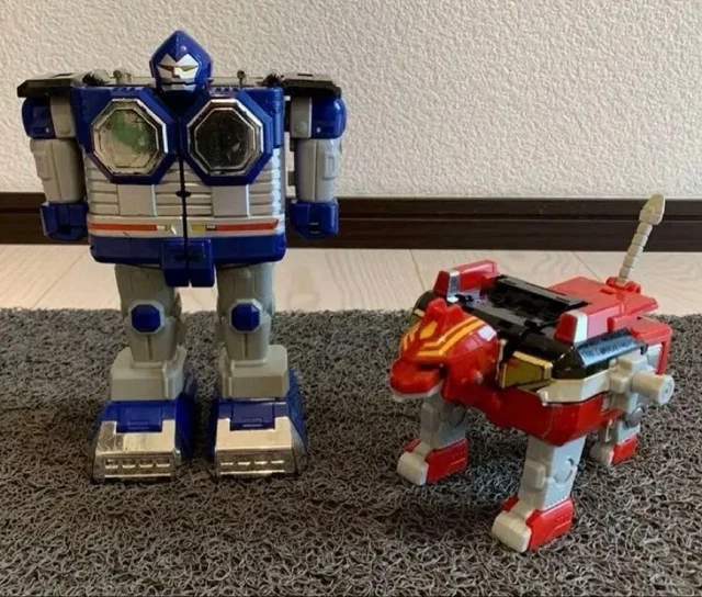 POWER RANGERS LOST Galaxy Gingaman DX Gingaleon Gingarilla set BANDAI ...