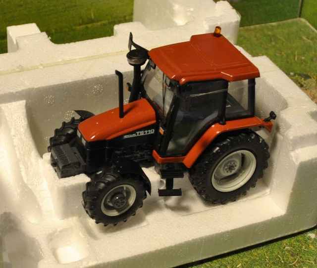BRITAINS 1/32 ,NEW HOLLAND TS110 TRACTOR CONVERSION , TERRACOTTA colour ...