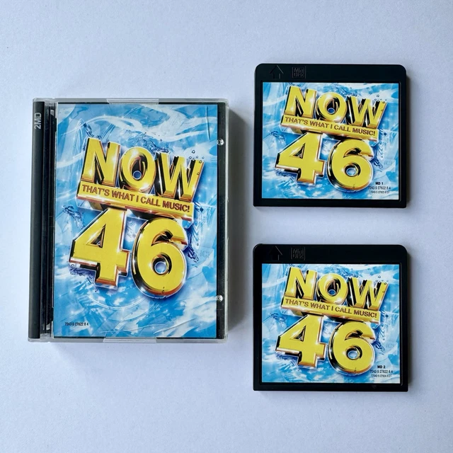 NOW THAT'S WHAT I Call Music 46 - MiniDisc MD. Double Compilation Album ...