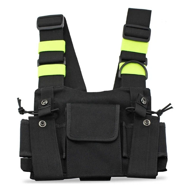 BORSA WALKIE-TALKIE ESTERNO sport petto multifunzione bottiglia d'acqua ...