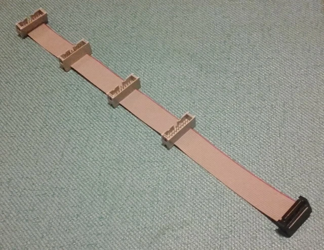 EURORACK FLYING BUS Board Power Cable - 30cm - 1x4 16 pin Sockets £10. ...