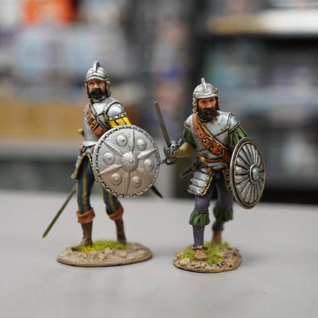 JOHN JENKINS CONQUEST of America 2 x Swordsmen CQ No Original Box $135. ...