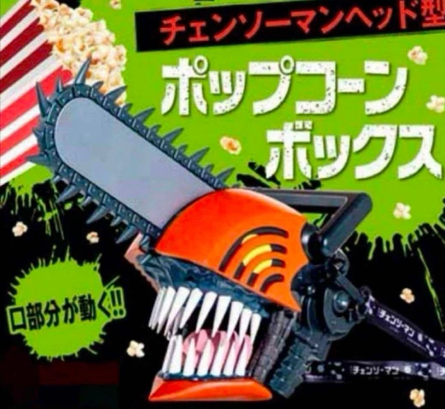 CHAINSAW MAN MOVIE Reze Arc Head Popcorn Bucket Container Figure Japan ...