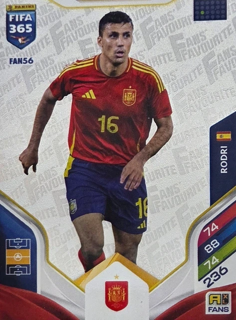 PANINI 365 2026 FAN56 Fans' Favourite Rodri Spain £0.87 - PicClick UK