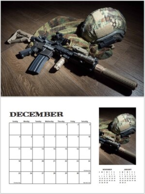 2023 WEAPONS TACTICAL GUN Calendar SALE! Sexy Guns! AR15 AK47 FREE ...