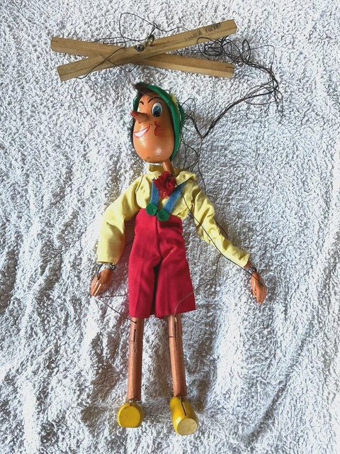 RARE EARLY VINTAGE Pelham Puppet Pinocchio In Original Box With ...