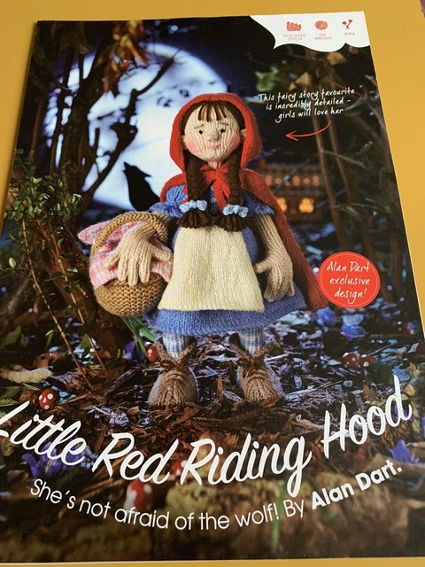 ALAN DART - LITTLE RED RIDING HOOD Knitting Pattern. MAGAZINE EXTRACT £ ...