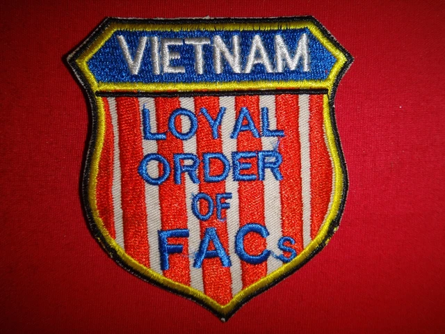 VIETNAM WAR US Air Force LOYAL ORDER OF FACs Patch £10.58 - PicClick UK