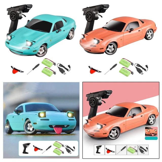 1/18 SCALE DRIFT Model Car Remote Control Car Rear Wheel Drive System ...