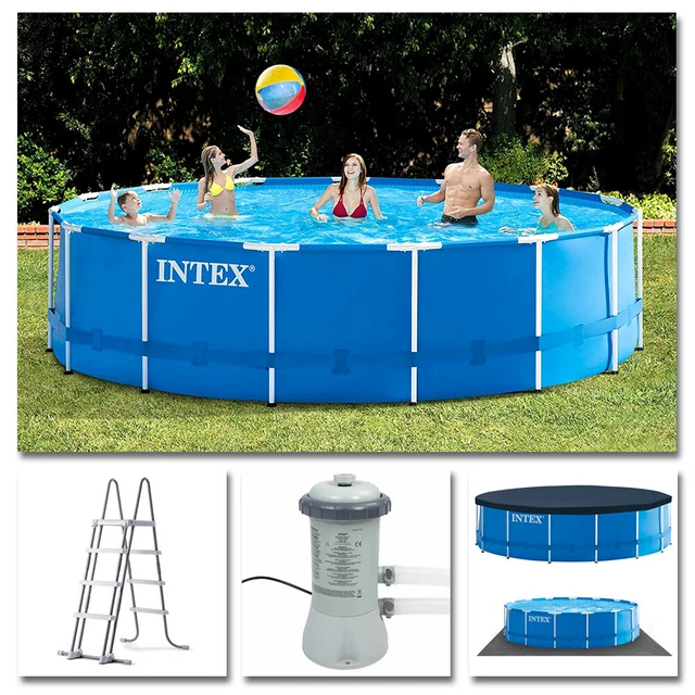 Intex Metal Frame Pool Komplett Set 457X122 ZU VERKAUFEN! - PicClick DE Intex Metal Frame Pool Komplett Set 457X122 ZU VERKAUFEN! - PicClick DE