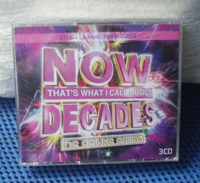 NOW THAT'S WHAT I Call Music Decades The Deluxe Edition CD (182) EUR 2 ...