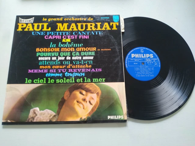 PAUL MAURIAT Y Su Gran orquesta Aline 1964 Philips - LP vinile 12 " VG ...