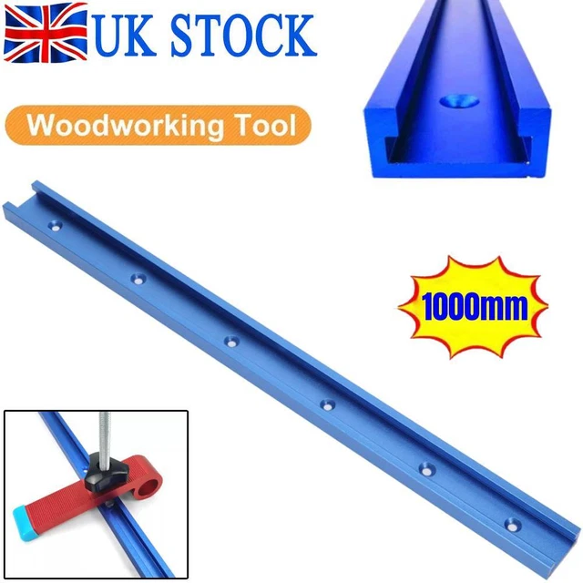 T-TRACK MITER TRACK Jig Fixture T-Slot For Saw Router Table Woodworking ...