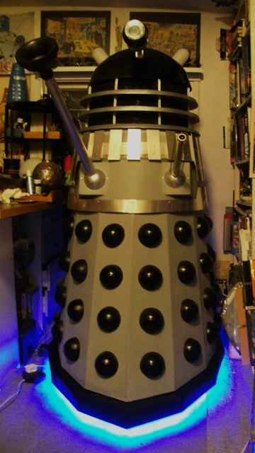 FULL LIFE SIZE Dalek Dr Who Prop, 1970s style £1,100.00 - PicClick UK