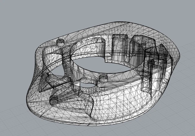 VISION METRON 5D acr adapter To Pinarello 3D Model Ready To Print £50. ...