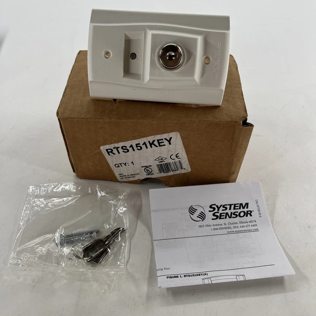 SYSTEM SENSOR RTS151KEY Remote Test Station with Key RTS451KEY $34.99 ...