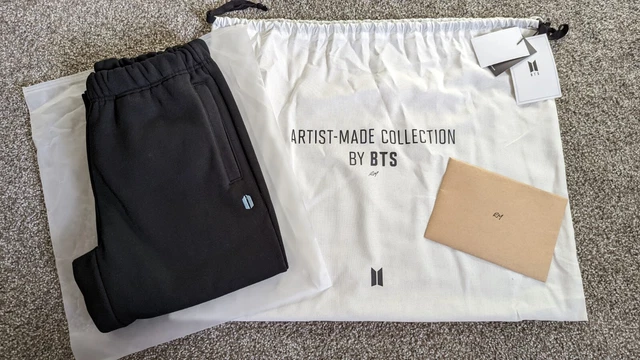 *BRAND NEW* ARTIST-MADE Collection by BTS RM ARMY Black Jogger Pants (M ...