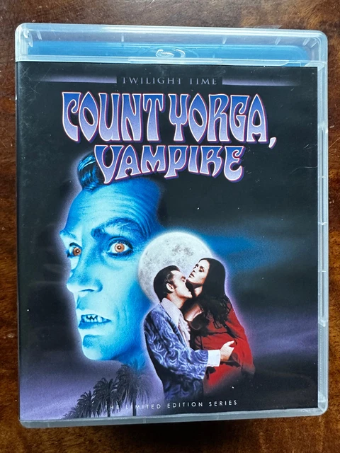 COUNT YORGA , Vampire Blu-Ray 1970 Classique Horreur Film Twilight Time ...