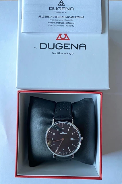 DUGENA HERREN ARMBANDUHR Quarz ungetragen EUR 105,00 - PicClick DE