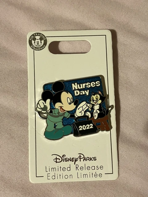 NEW DISNEY NURSES Day 2022 Mickey Mouse Scrubs Figaro New Limited ...