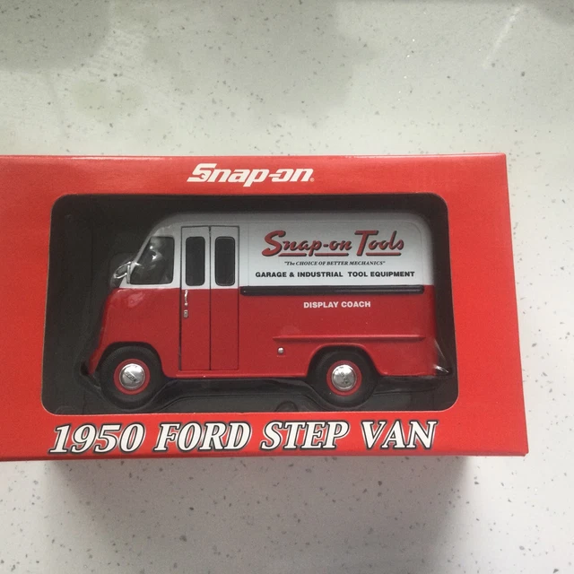 SNAP ON TOOLS Collectable Retro Vintage 1950 Ford Step Van New In Box £ ...