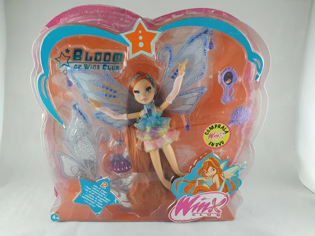 POUPÉE WINX CLUB Bloom Glam Magic Enchantix AVEC BOITE 2007 MATTEL RARE ...