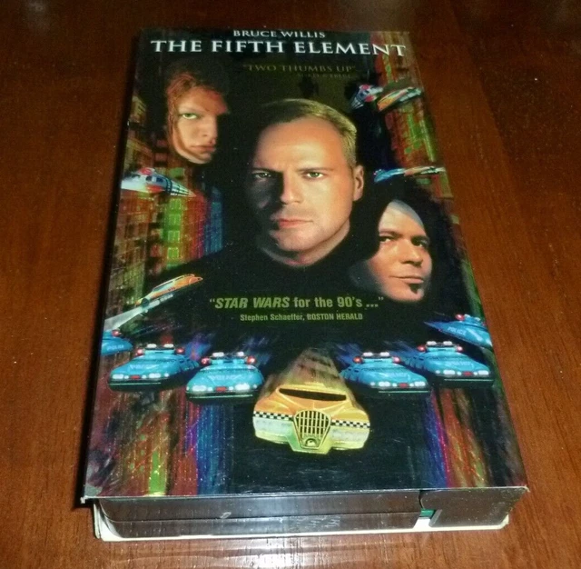 BANDE VHS THE Fifth Element Vhs Sci-Fi Milla Jovovich Bruce Willis Columbia Tri EUR 2,49 ...