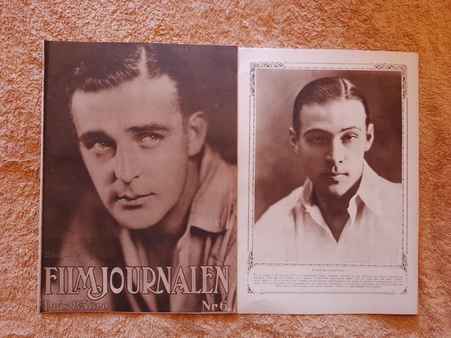 WALLACE REID COVER 1922 Rudolph VALENTINO COOGAN PUTTI S. GIRARD Max ...