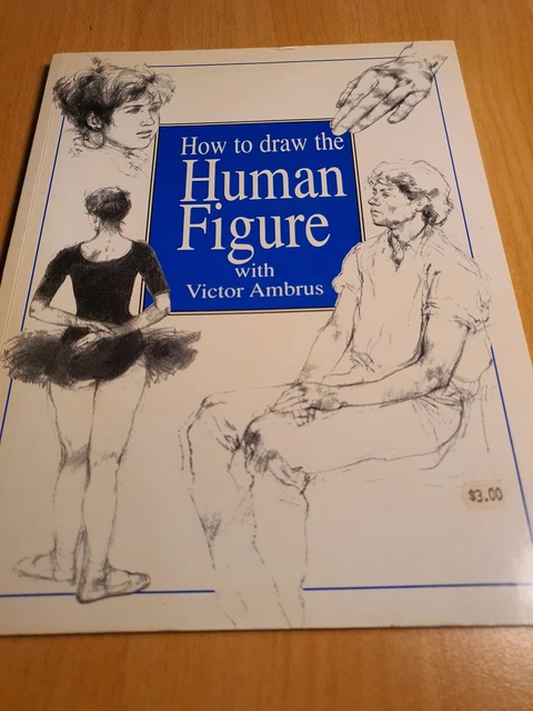 HOW TO DRAW THE HUMAN FIGURE Victor Ambrus illustration art manual 2006 ...