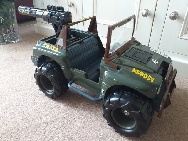 ACTION MAN JEEP. 1993. Tank Truck Armoured Car Combat Vehicle ...
