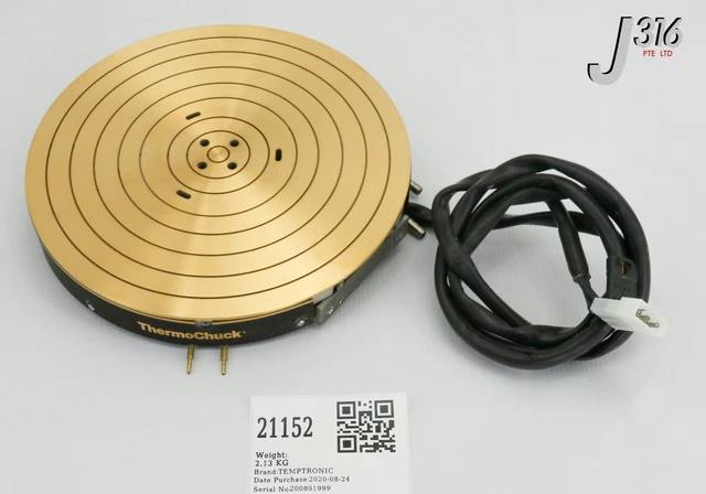21152 TEMPTRONIC THERMOCHUCK TP3010 Chuck Top CX0805F2SEGFG1 ...