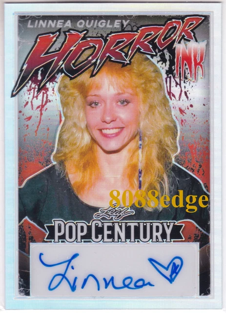 2024 POP CENTURY Horror Ink Auto: Linnea Quigley #8/25 Autograph ...