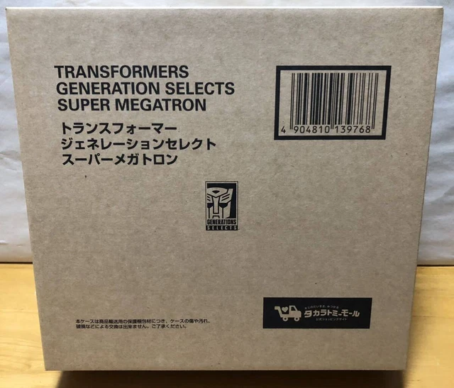 TRANSFORMERS GENERATION SELECT Super Megatron Takara Tomy Mall Limited ...
