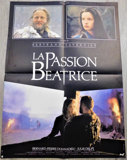 LA PASSION BEATRICE Affiche ORIGINALE Poster 60x80cm 23"32 1987 Tavernier Delpy EUR 14,00 ...