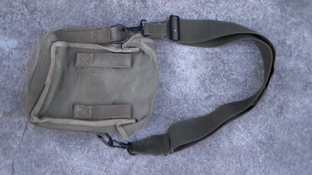 RARE WW2 US Army Airborn Paratrooper / OSS M-209 Canvas Bag Satchel ...