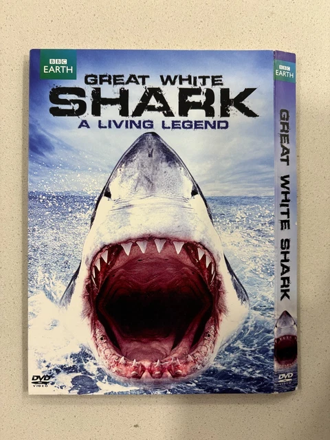 GREAT WHITE SHARK A Living Legend - Dvd Sized - Slip Cover Only ...