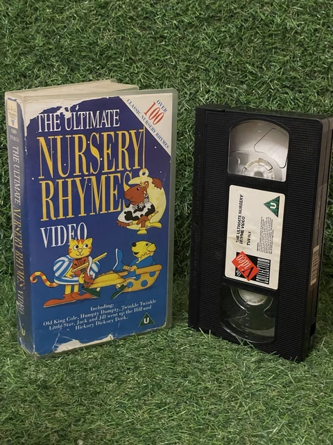 THE ULTIMATE NURSERY Rhymes Vhs Video Tape U £14.99 - PicClick UK