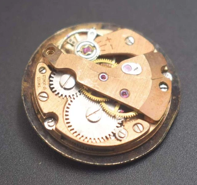 FHF 64 MECHANICAL Non Working Watch Movement For Parts & Repair O 31305 ...