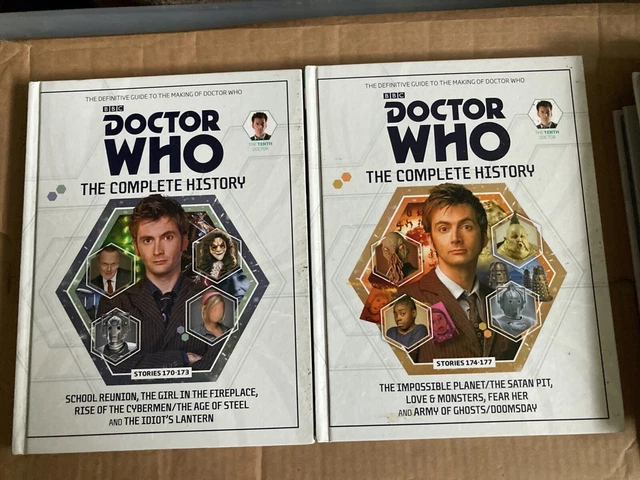 DOCTOR WHO COMPLETE History Hardback. David Tennant Stories 170 - 177 ...