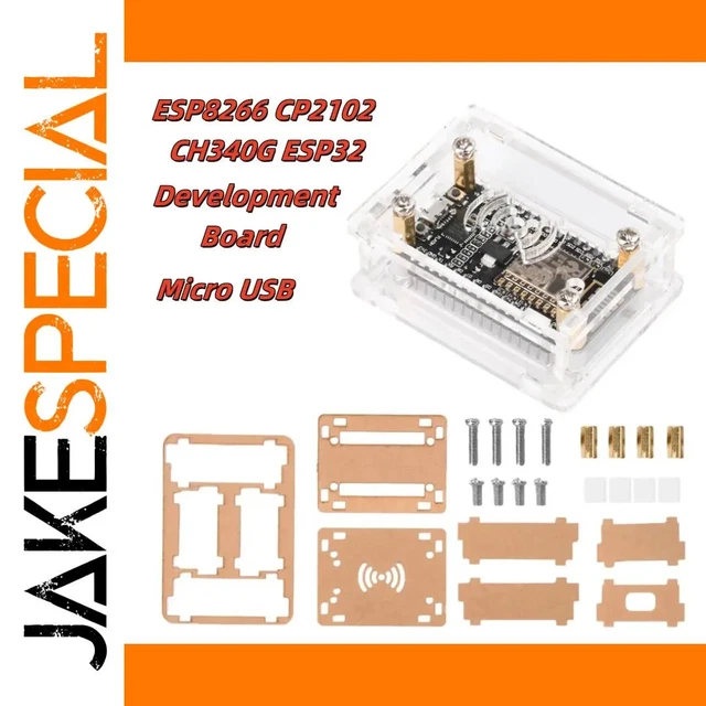 TRANSPARENT ACRYLIC CASE for ESP8266 and ESP32 EUR 25,19 - PicClick FR