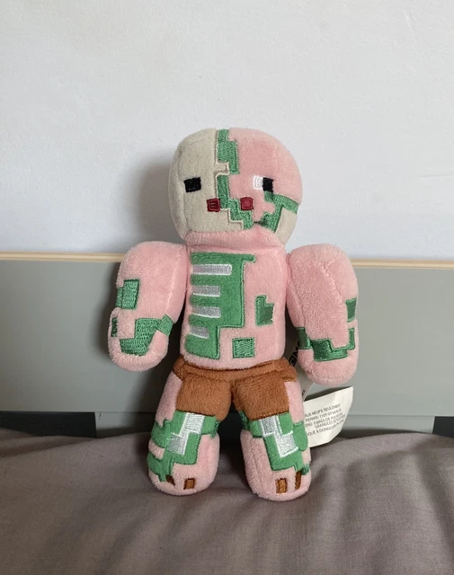MOJANG JINX MINECRAFT Zombie Pigman Soft Toy Plush Great Condition £11. ...