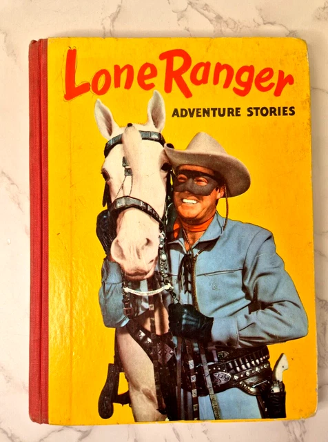 LONE RANGER ADVENTURE Stories 1958 Annual Richard Lewis Don Lawrence ...