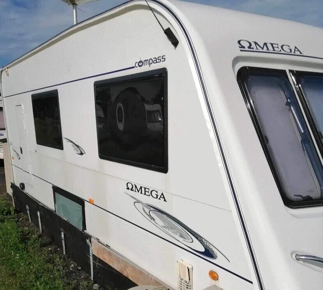 2009 COMPASS OMEGA 524 4 Berth Caravan £7,250.00 - PicClick UK