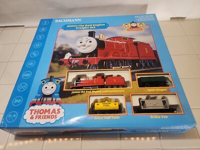 BACHMANN THOMAS AND Friends JAMES THE RED ENGINE Electric Train Set ...